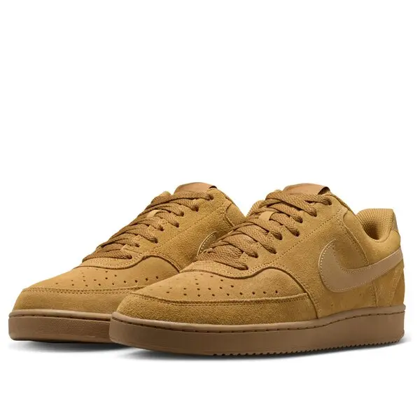 Nike Court Vision Low Suede Premium 'wheat Flax - Wheat/flax