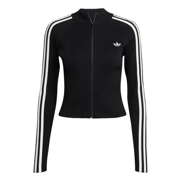 Adidas Adicolor 3-stripes Slim Knit Track Top Asia Sizing