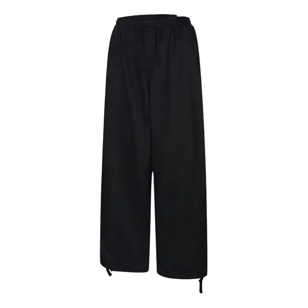 Nike Wide-leg Low-waisted Trousers - Black