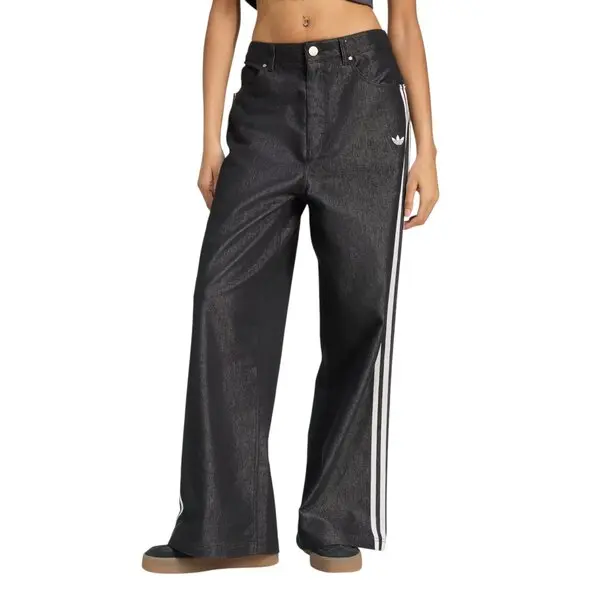 Adidas Adilenium Season 4 Team Geist Baggy Shine Denim Pants - Black