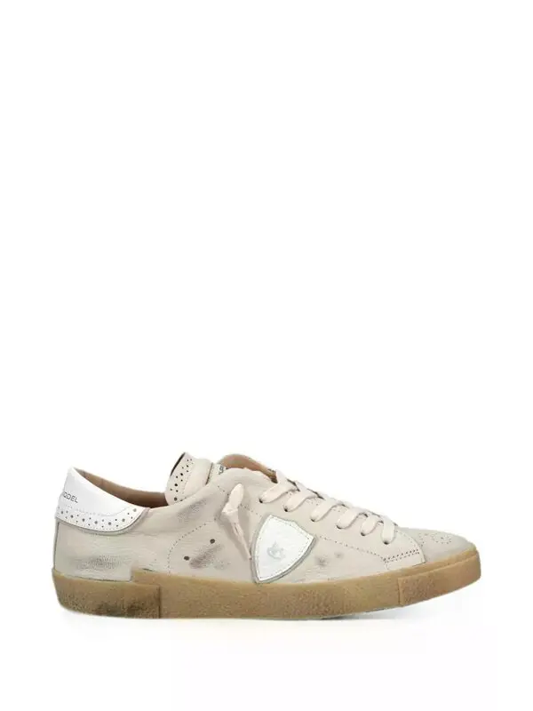 Philippe Model Prsx Low Distressed Sneakers