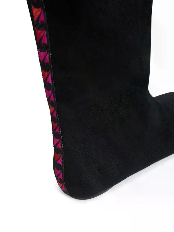 Emilio Pucci Boots With Printed Details