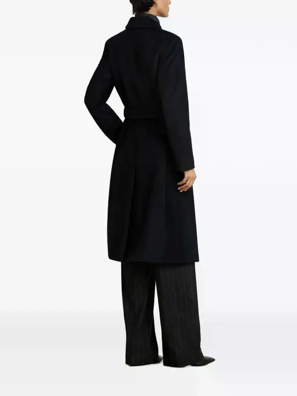 Ralph Lauren Single-breasted Belted Coat