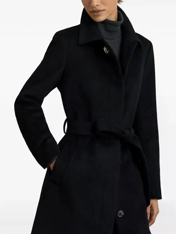 Ralph Lauren Single-breasted Belted Coat