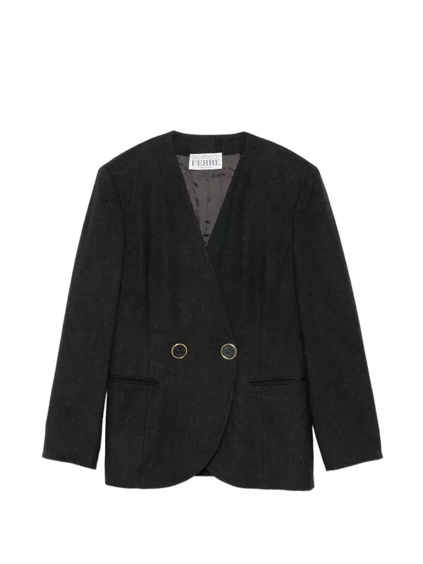 Gianfranco Ferre 1980s Double-breasted Jacket