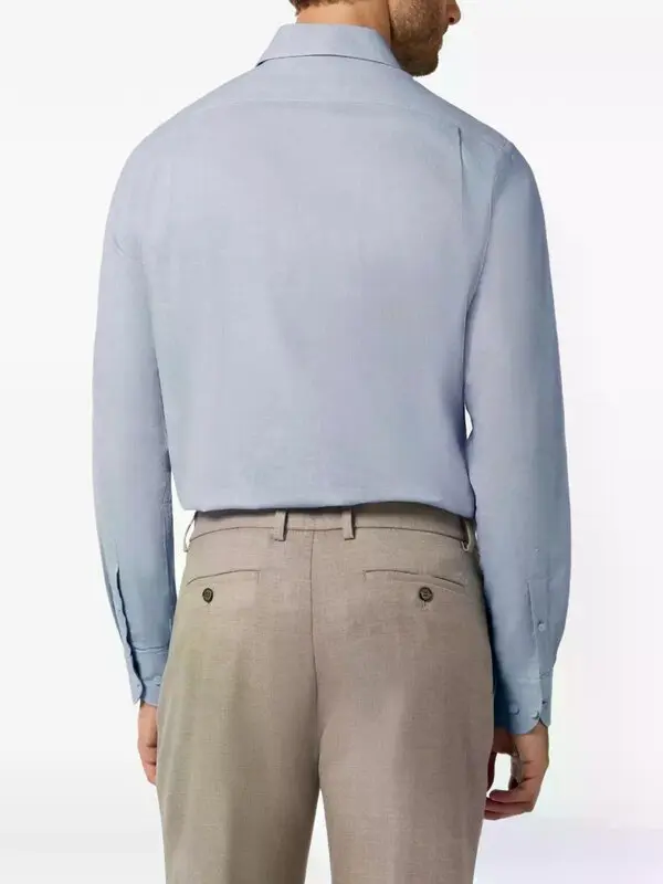 Paul & Shark Cotton Flannel-texture Shirt