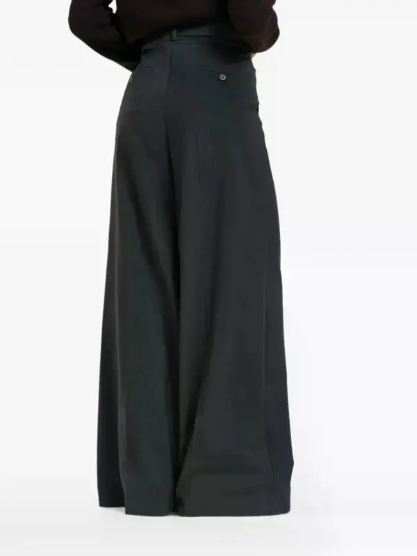 Max Mara Adelf Pleated Wide-leg Trousers