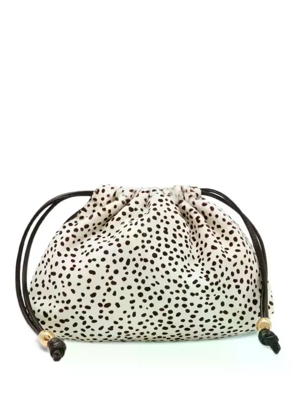 BIAGINI Small Peggy Leather Clutch Bag