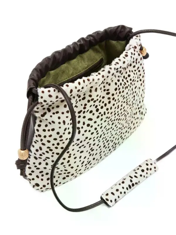 BIAGINI Small Peggy Leather Clutch Bag
