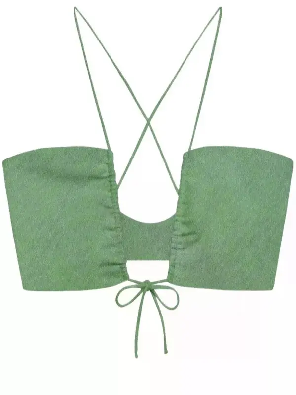 Jade Swim Livi Ruched Bikini Top