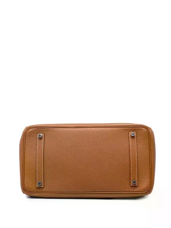 Hermès 2012 Togo Birkin Retourne 35 Handbag - Brown