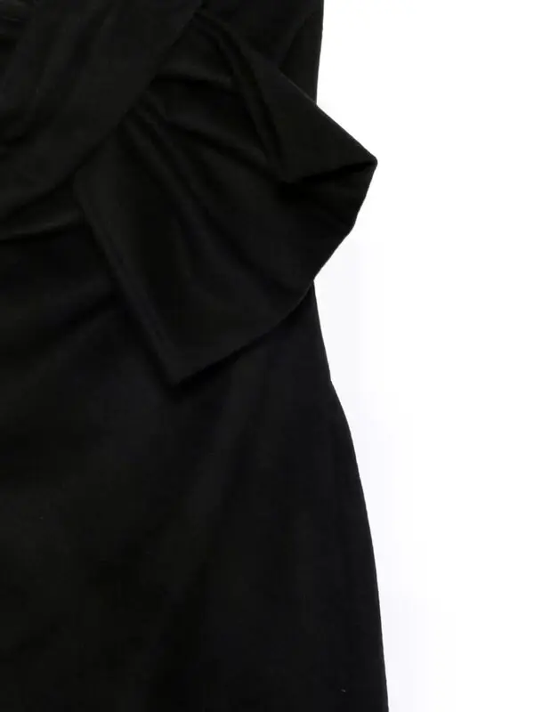 7 For All Mankind Bow-detail Strapless Mini Dress