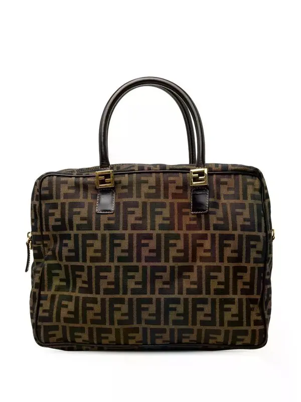 Fendi 20th Century Zucca Canvas Business Bag