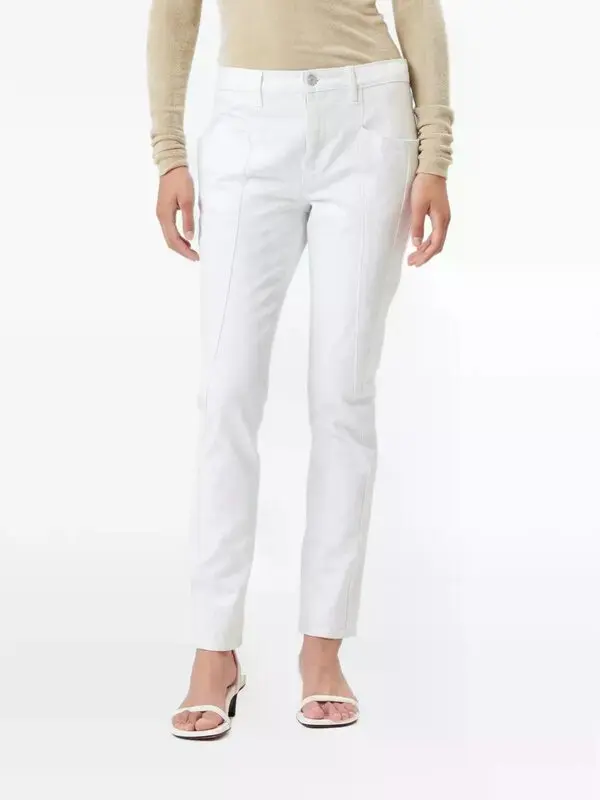 Isabel Marant Étoile Vikira Jeans - White