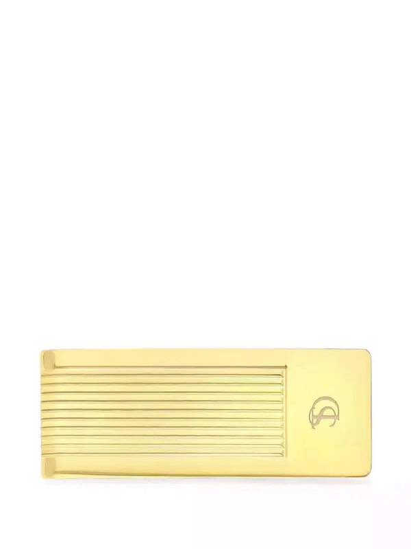 S.t. Dupont Logo-engraved Ribbed Money Clip