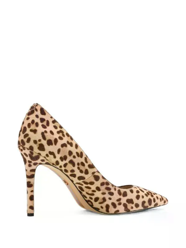 Sam Edelman Hazel Leopard-print Calf-hair Pumps