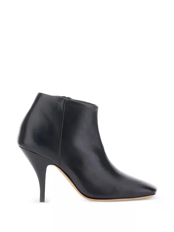 JUDE Credo Pointed-toe Ankle Boots - Black