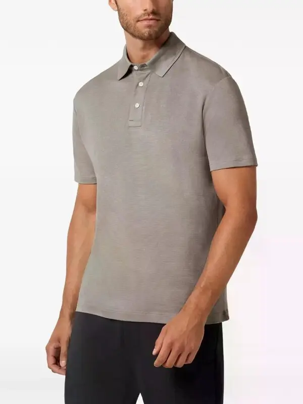 Paul & Shark Interlock-texture Polo Shirt