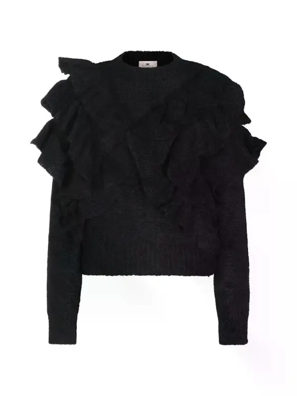 Elisabetta Franchi Ruffled Sweater