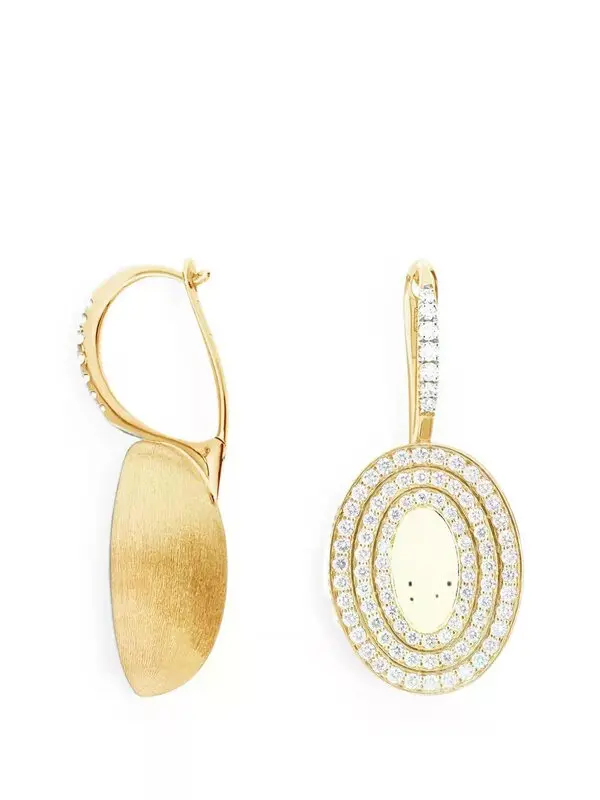 NANIS Sway Ciliegine Boules Diamond Drop Earrings