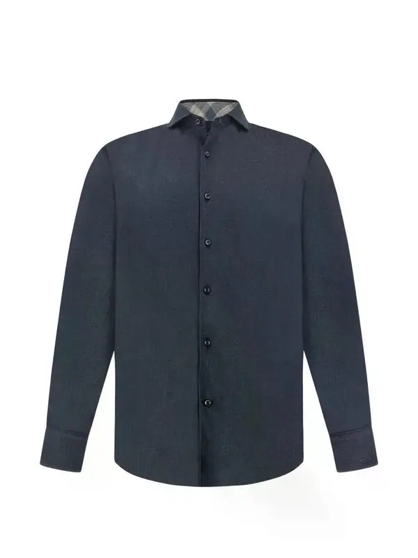 Paul & Shark Cotton Flannel-texture Shirt