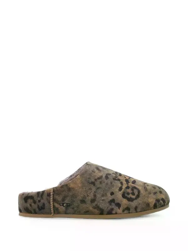 UGG Elea Spotted Leather Slippers