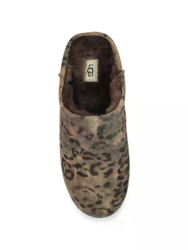 UGG Elea Spotted Leather Slippers