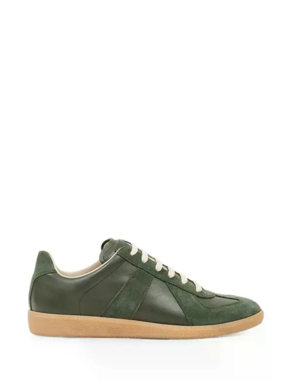 MAISON MARGIELA Replica Panelled Sneakers - Green