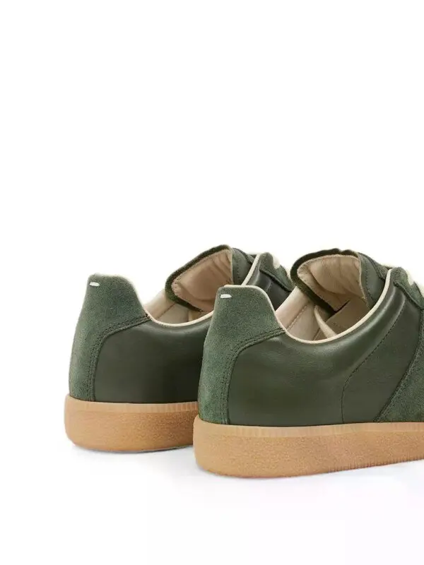 MAISON MARGIELA Replica Panelled Sneakers - Green