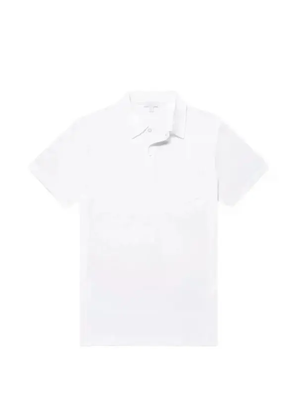 Sunspel Riviera Sea Island Polo Shirt