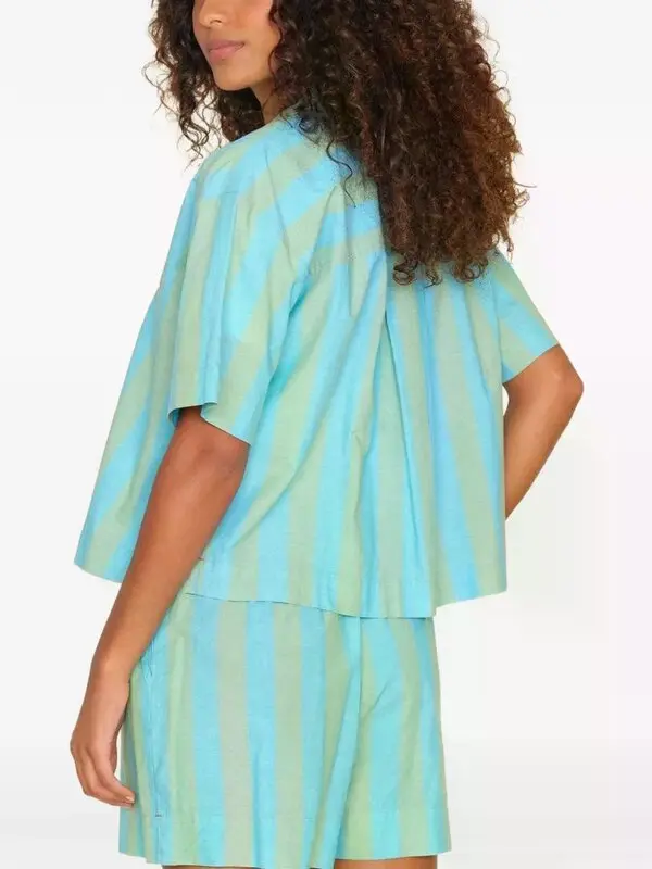 Xirena Thea Striped Cotton Shirt