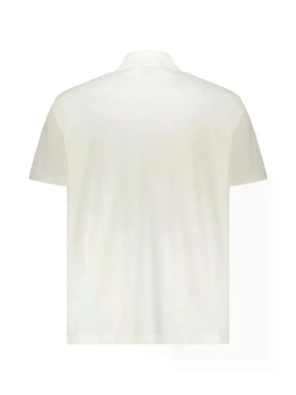 Paul & Shark Logo-embroidered Short-sleeve Polo Shirt - Neutrals