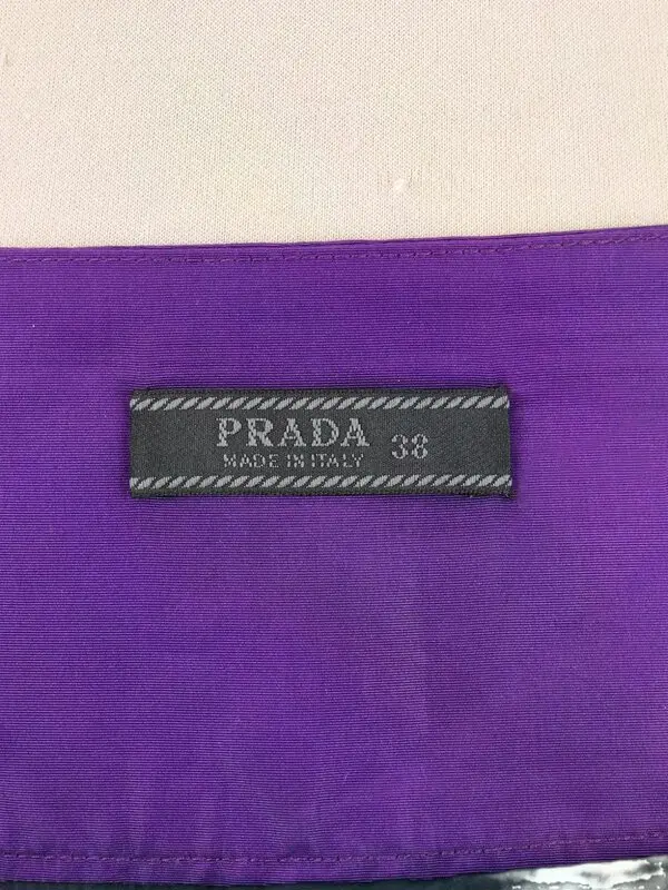 Prada Pleated Mini Skirt