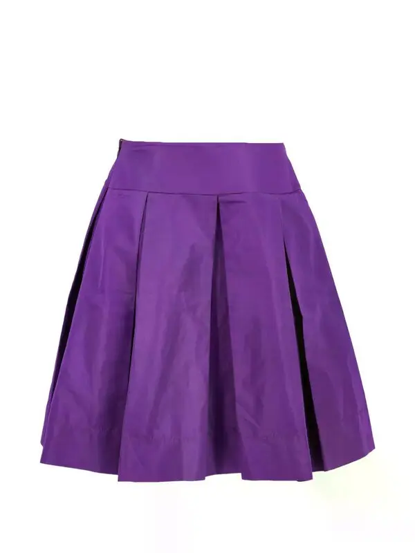 Prada Pleated Mini Skirt