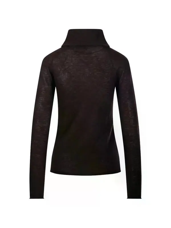 ROBERTO COLLINA Roll-neck Raglan-sleeve Sweater