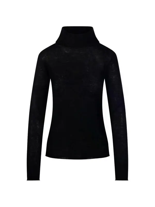 ROBERTO COLLINA Roll-neck Fine-knit Sweater