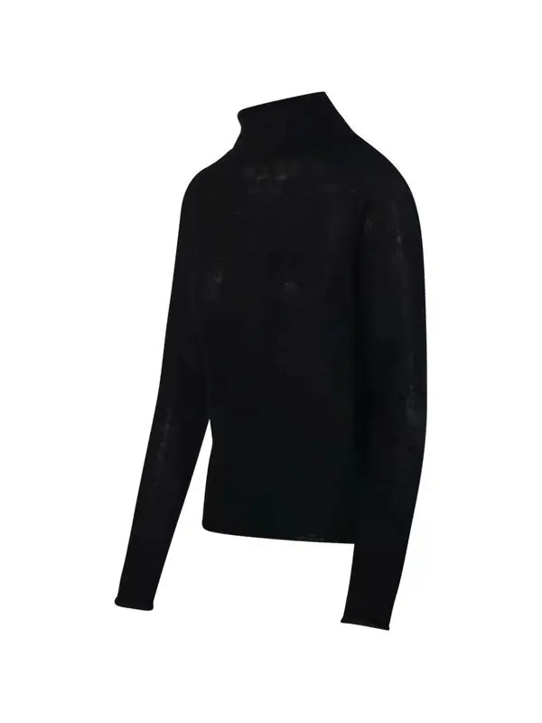 ROBERTO COLLINA Roll-neck Fine-knit Sweater