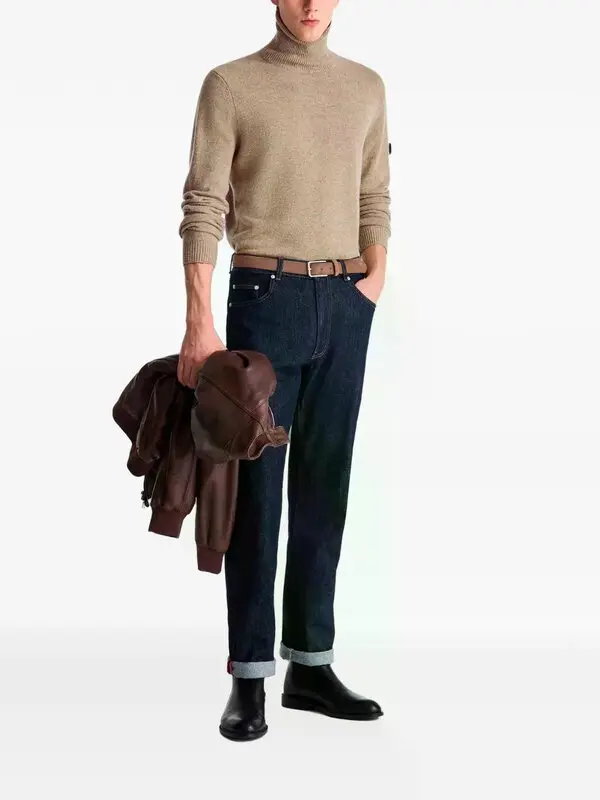 Peuterey Peline 02 Roll-neck Logo-patch Sweater