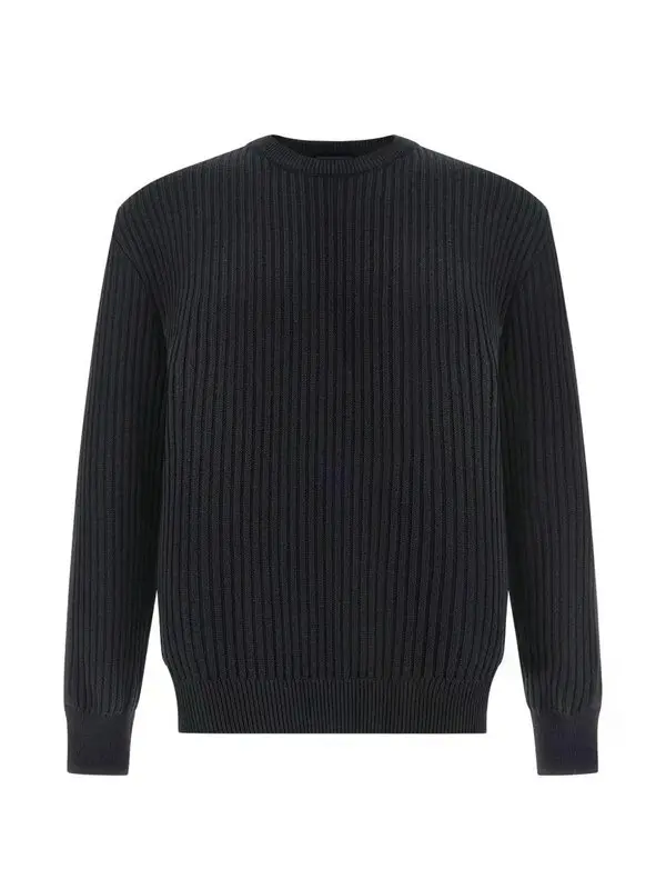 Paul & Shark Ribbed-knit Typhoon® Platinum Sweater