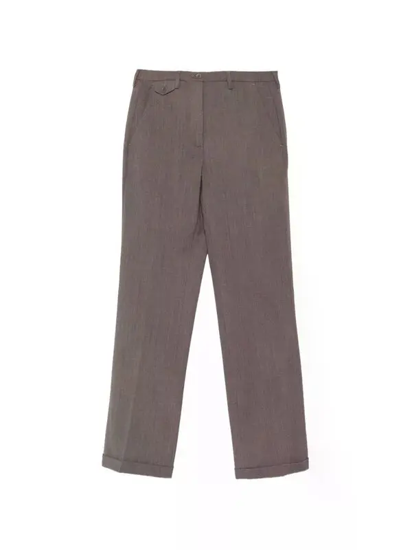 Seventy Button-flap Turn-up Trousers