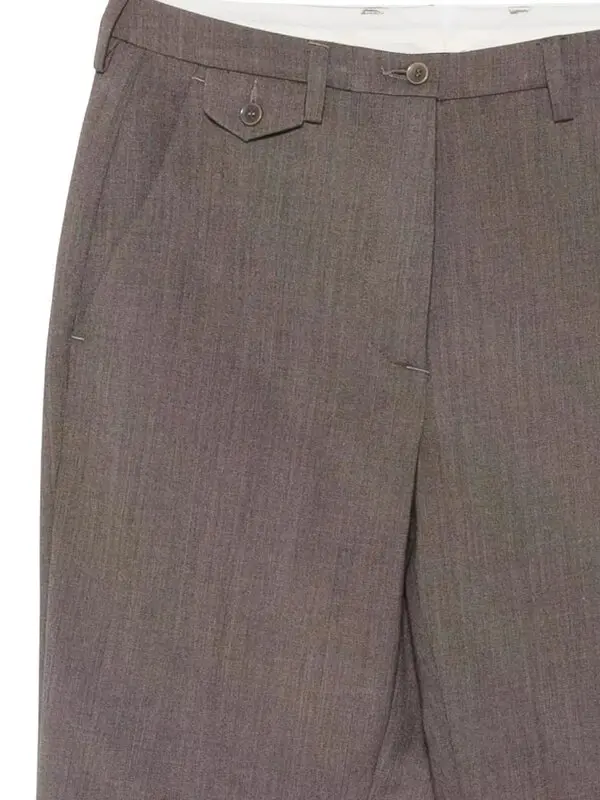 Seventy Button-flap Turn-up Trousers