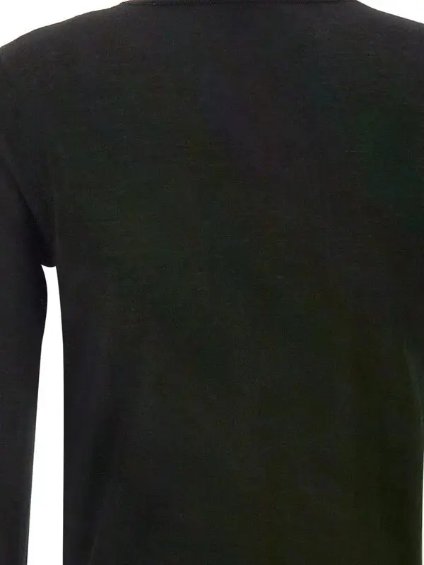KANGRA Roll-neck Wool Sweater - Black