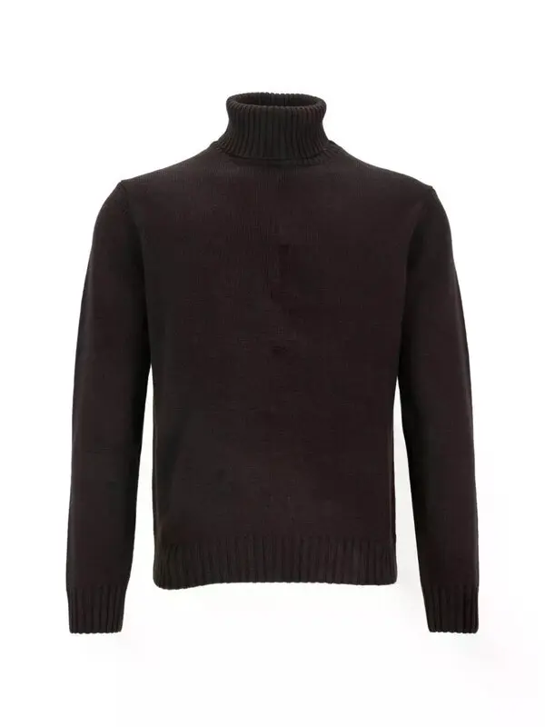 Al Duca D'aosta Merino Wool Roll-neck Sweater