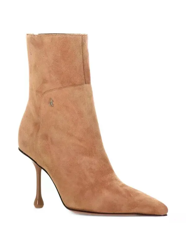 JIMMY CHOO Cycas Suede Ankle Boots