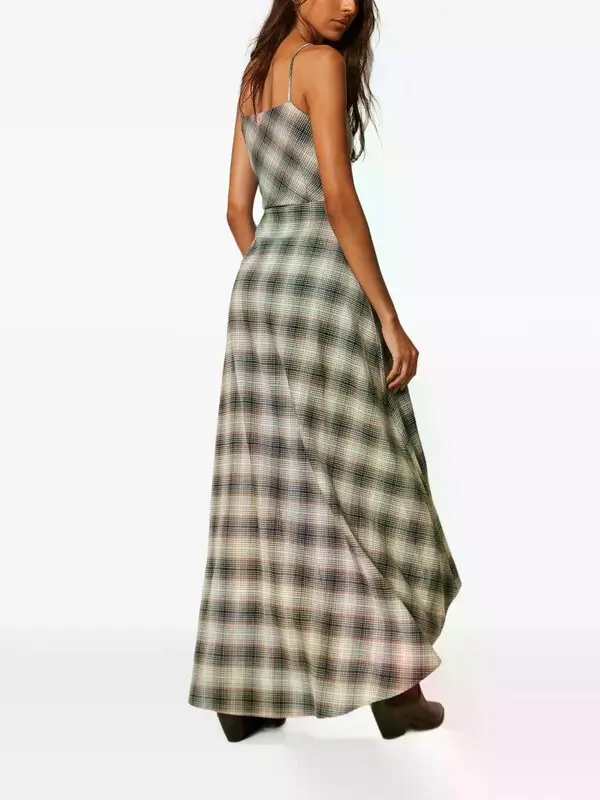 TWINSET Myfo Midi Dress In Check Flannel