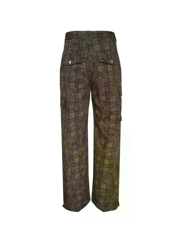 GANNI Floral-print Cargo Trousers