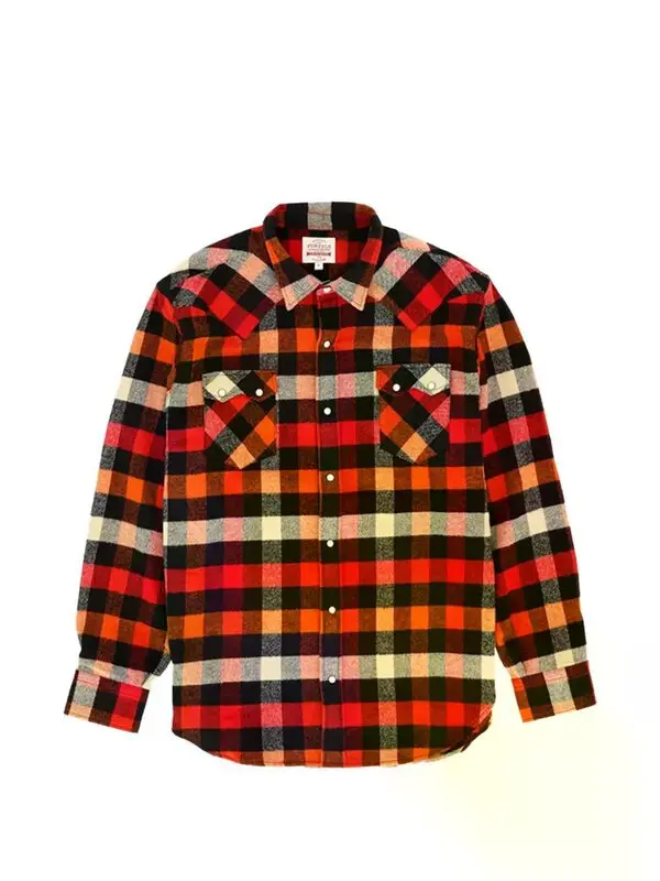 FORTELA Josh Checkered Flannel Shirt