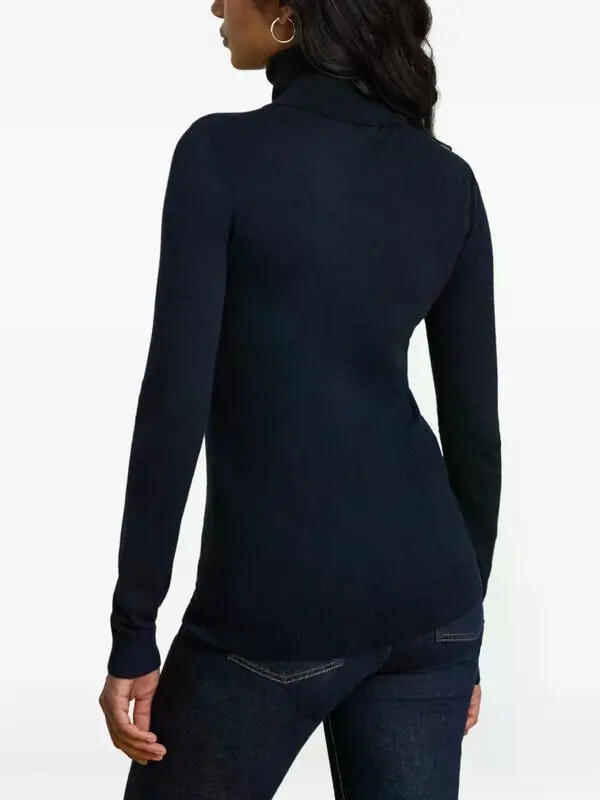 Ralph Lauren Logo-plaque Turtleneck Sweater
