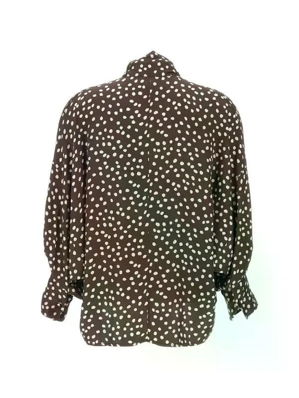 KAOS Polka-dot Pussy-bow Blouse