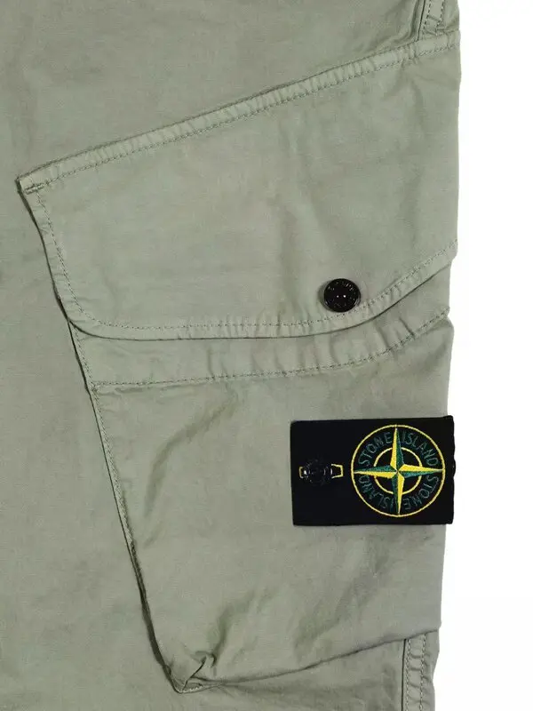 Stone Island Logo-patch Cargo Pants